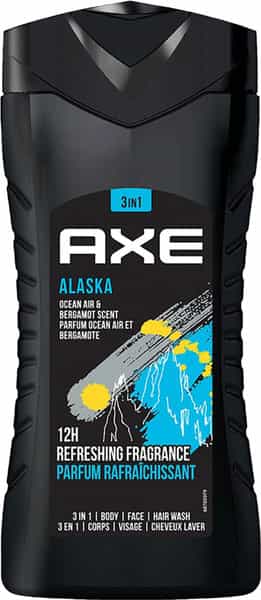 Buy AXE ALASKA 3 IN 1 BODY | FACE & HAIR WASH FOR MEN | LONG-LASTING ...