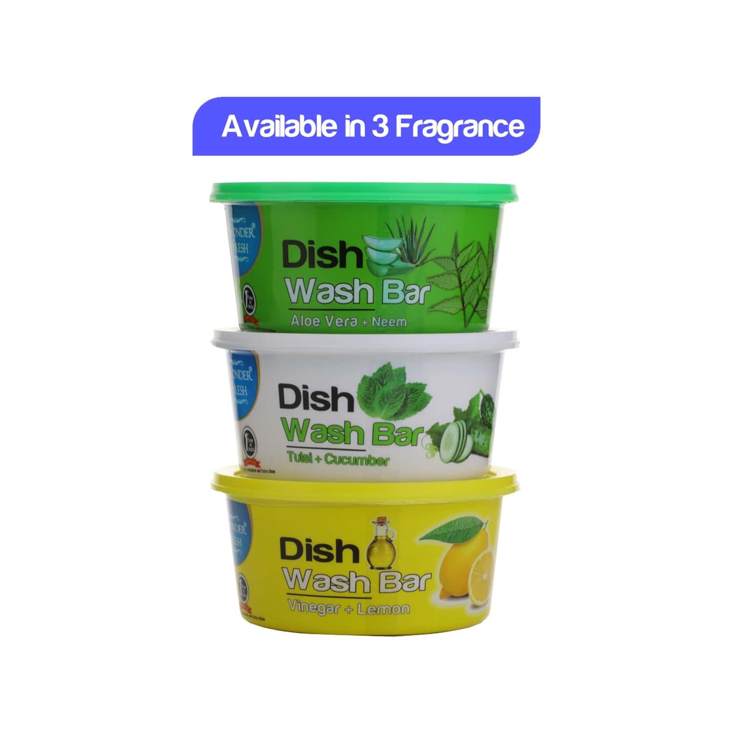 Buy WONDER FRESH DISHWASH BAR VINEGAR + LEMON 750GM Online & Get Upto ...