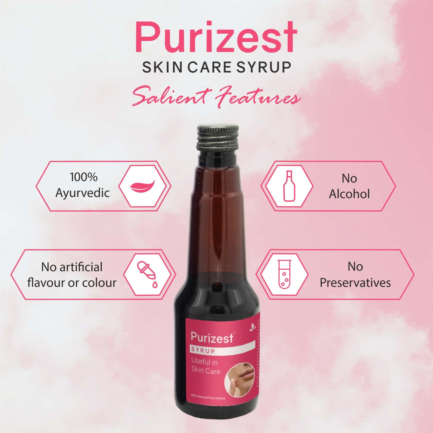Buy PURIZEST SYRUP 200 ML | AYURVEDIC BLOOD PURIFICATION SYRUP (PACK OF ...