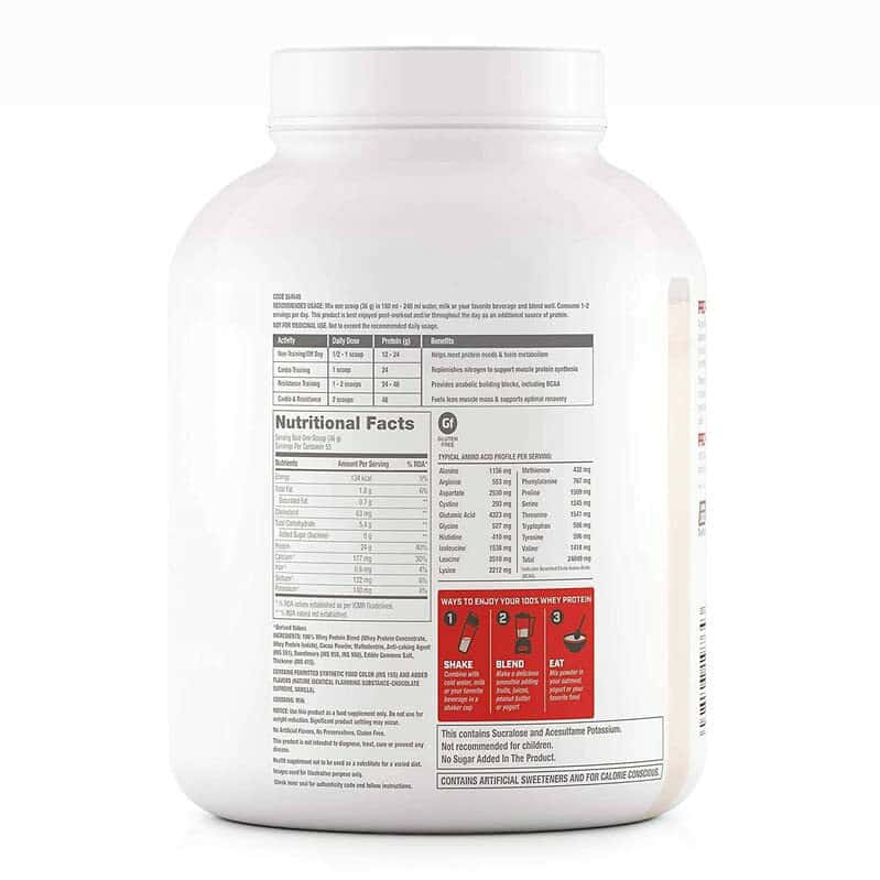 Buy GNC PRO PERFORMANCE 100% WHEY PROTEIN POWDER, 1.8 KG | 24G PROTEIN ...