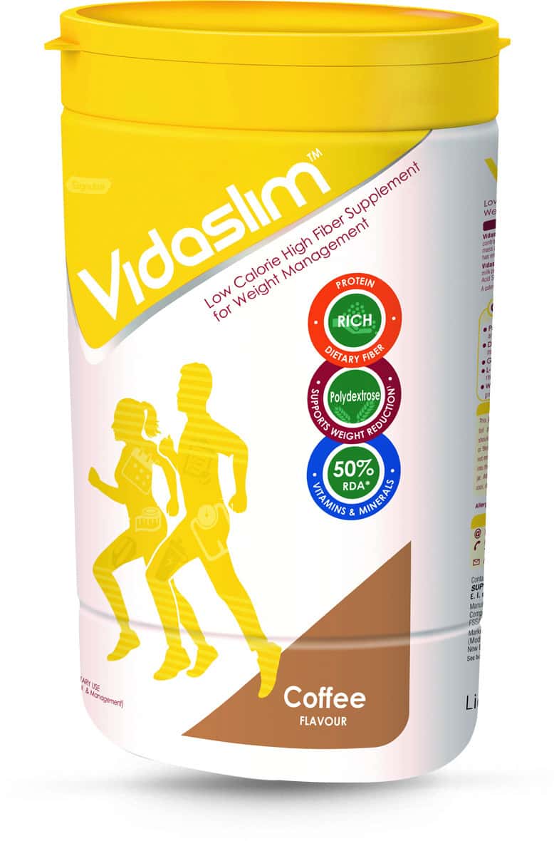Buy VIDASLIM HIGH FIBRE SUPPLEMENT FOR WEIGHT LOSS-400GM COFFEE Online ...