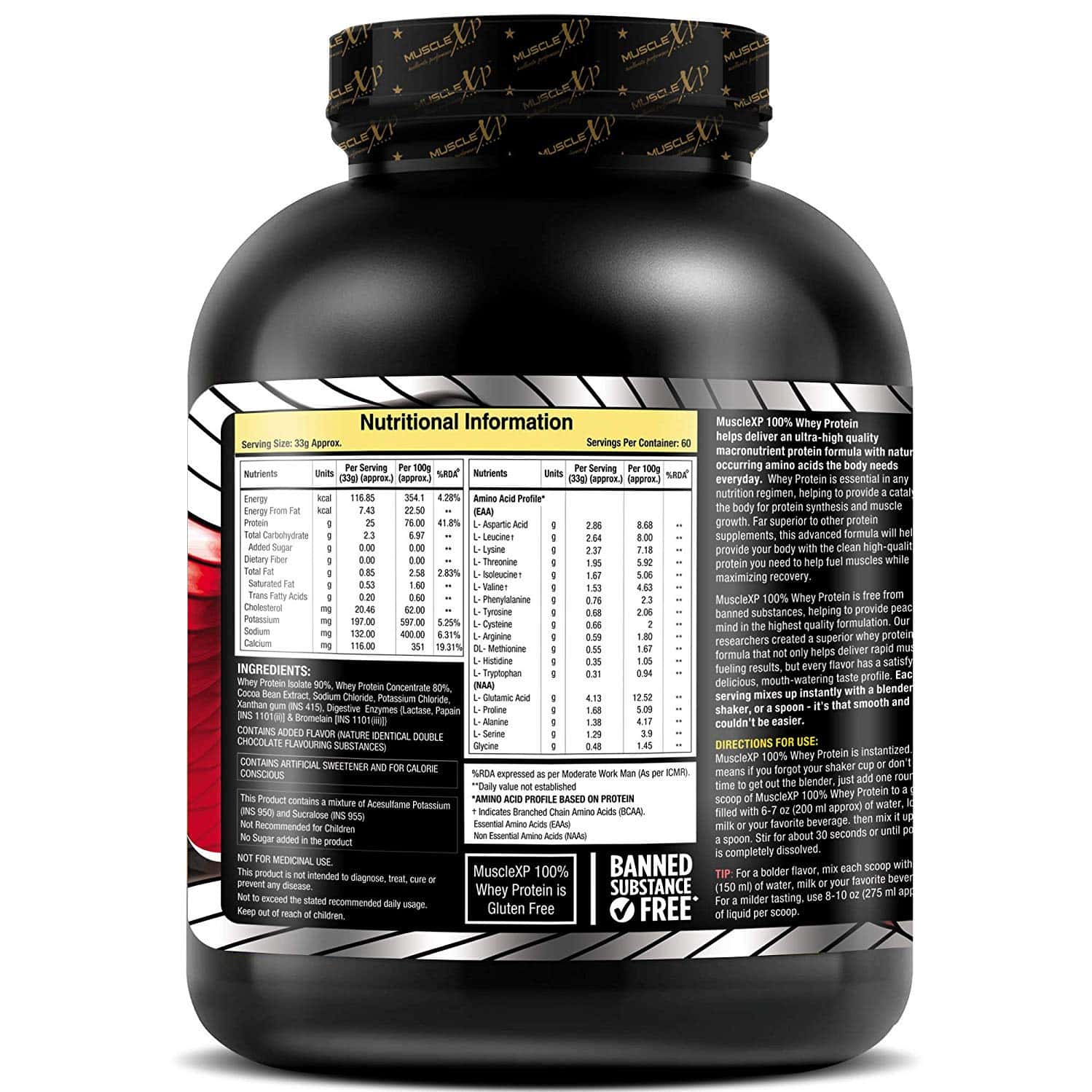 Buy MUSCLEXP ESSENTIAL NUTRIENTS COMBO | AMINO BLEND 400G + WHEY ...
