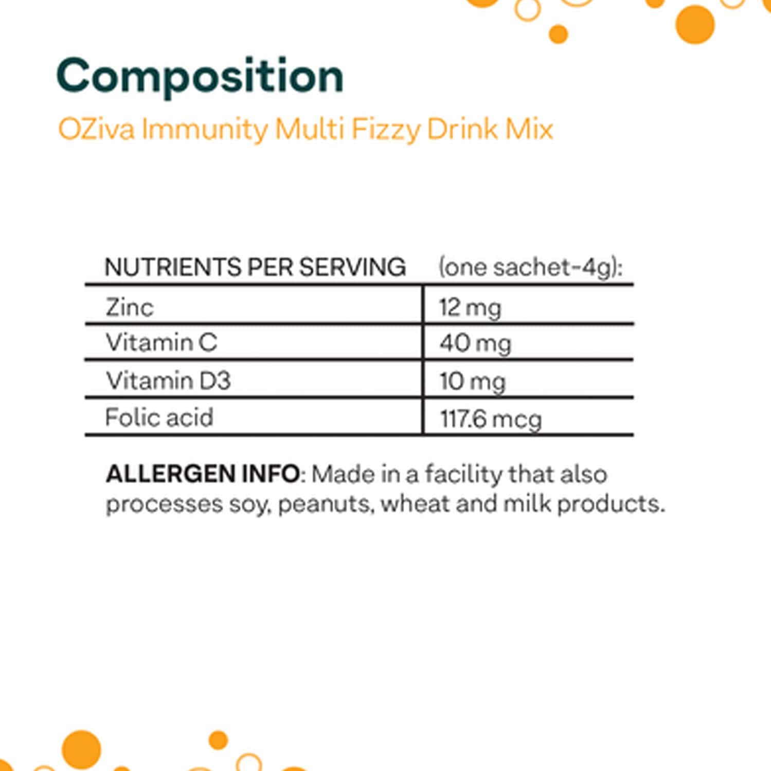 Buy OZIVA IMMUNITY MULTIVITAMINS FIZZY DRINK TO STRENGTHEN IMMUNITY ...