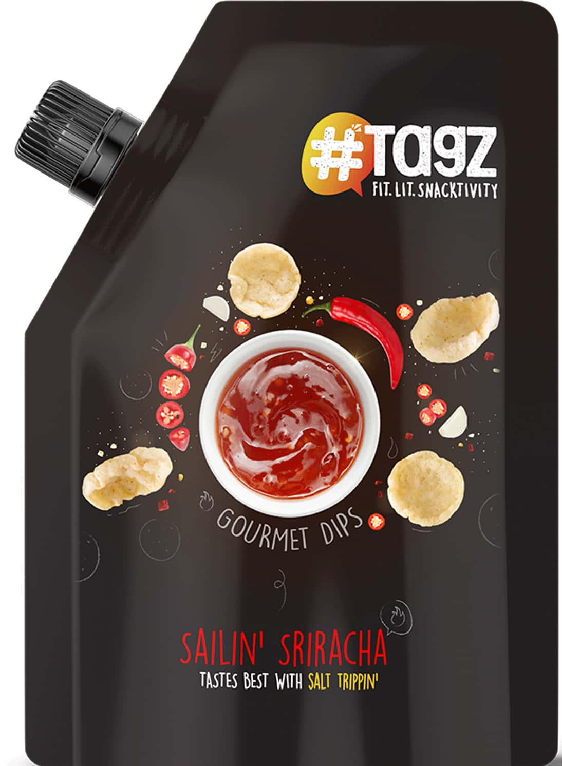 Buy TAGZ - ASSORTED + SRIRACHA DIP & PEPPER CHEESE DIP Online & Get ...