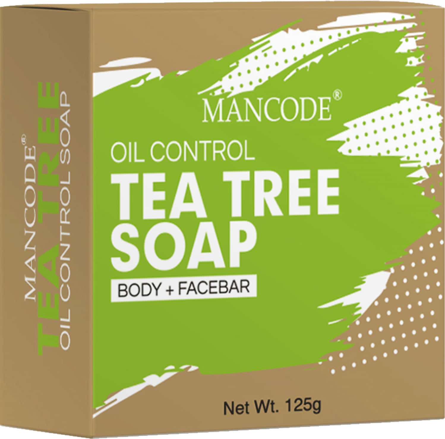 Buy MANCODE OIL CONTROL TEA TREE SOAP, 125GM Online & Get Upto 60% OFF at PharmEasy