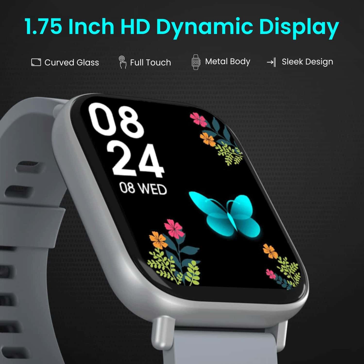 Buy PORTRONICS KRONOS Y1 POR-1429 - SMART WATCH, GREY Online & Get Upto ...