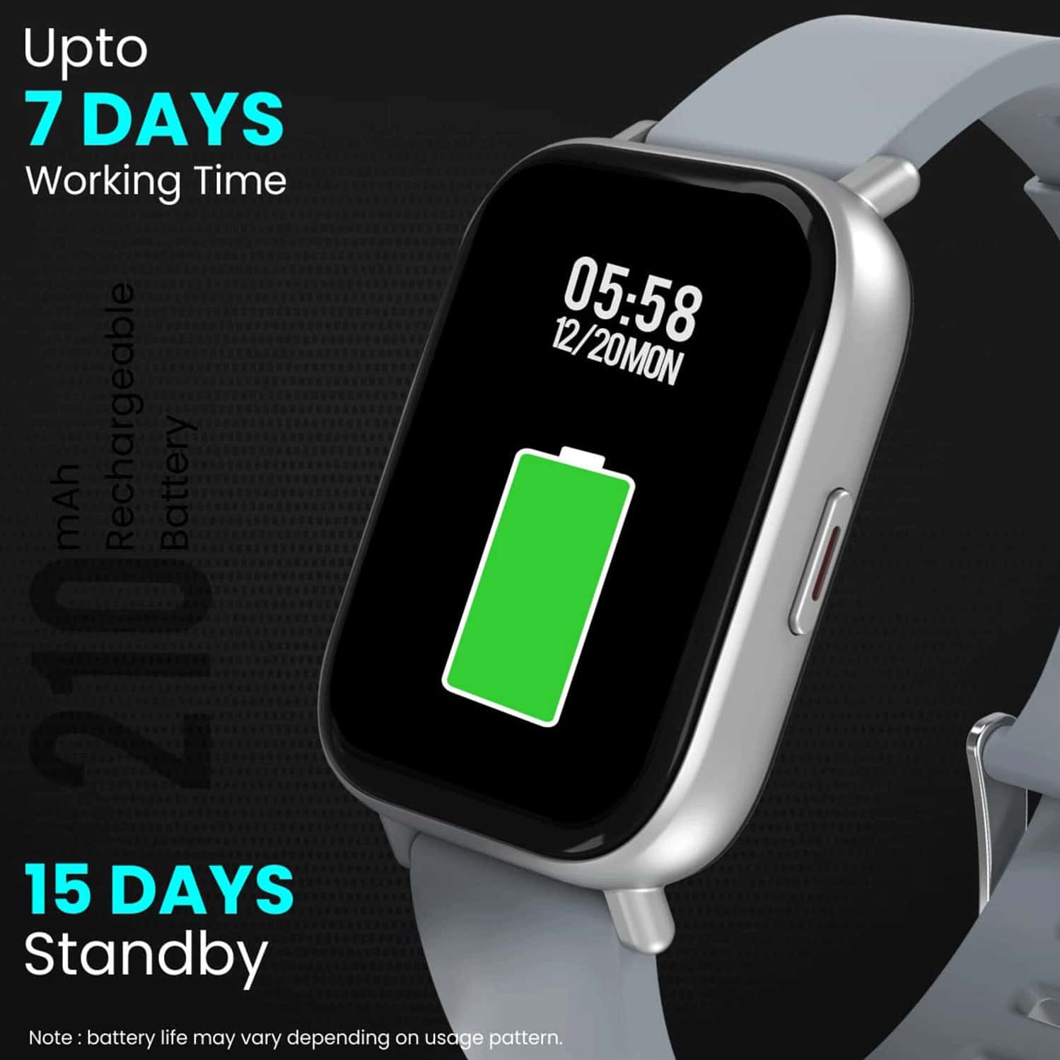 Buy PORTRONICS KRONOS Y1 POR-1429 - SMART WATCH GREY Online & Get Upto ...