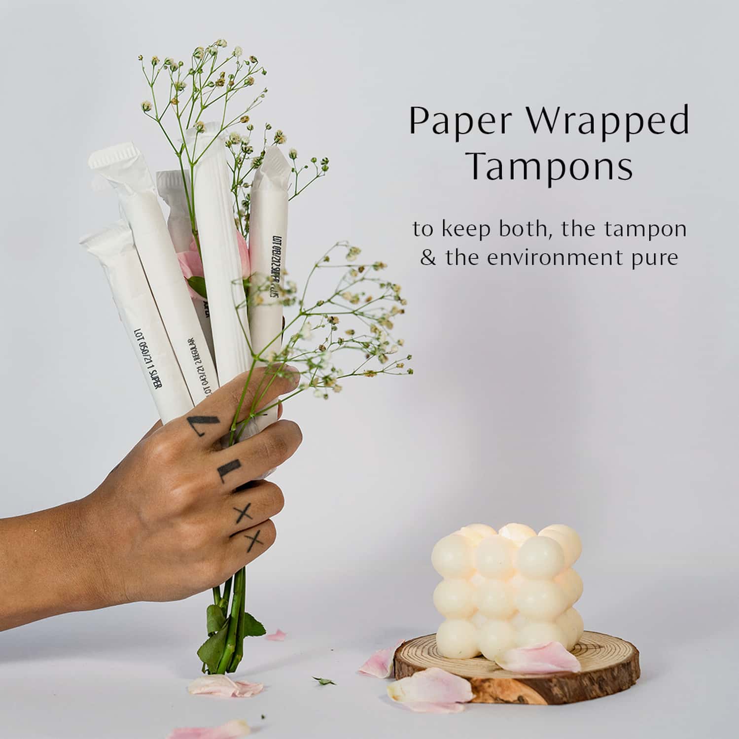 Buy CAMBIO 100% COTTON TAMPON FOR HEAVY FLOW PACK OF 1 (16 PIECES ...