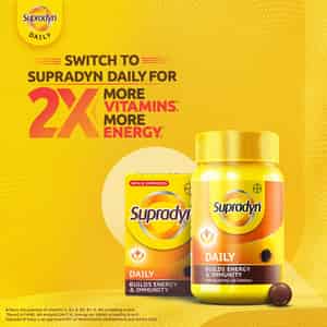 Buy SUPRADYN DAILY MULTIVITAMIN FOR MEN & WOMEN BUILDS ENERGY ...