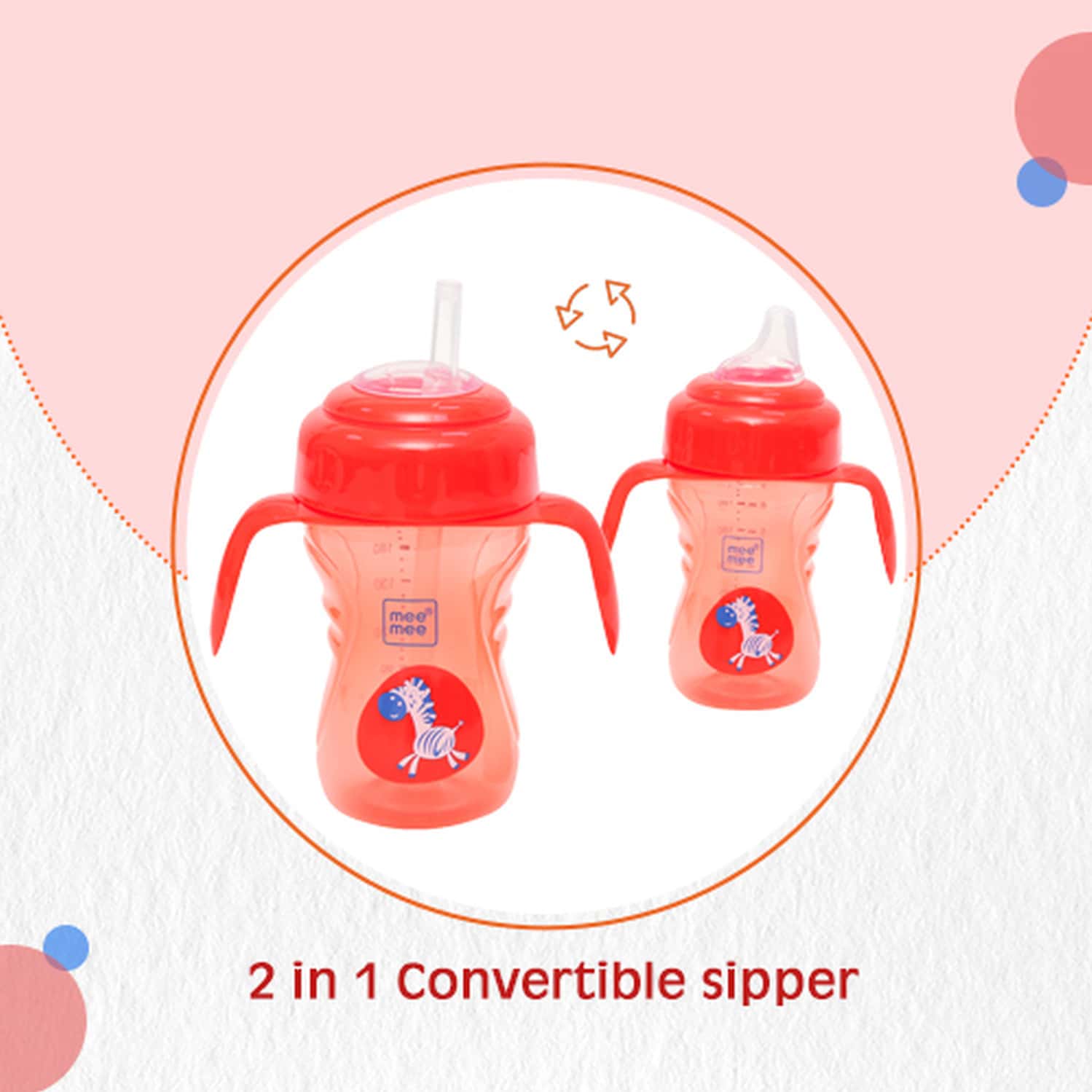 Buy MEEMEE BABY SIPPER CUP BPA FREE CONVIRTABLE FOR TODDLER KID , SOFT ...
