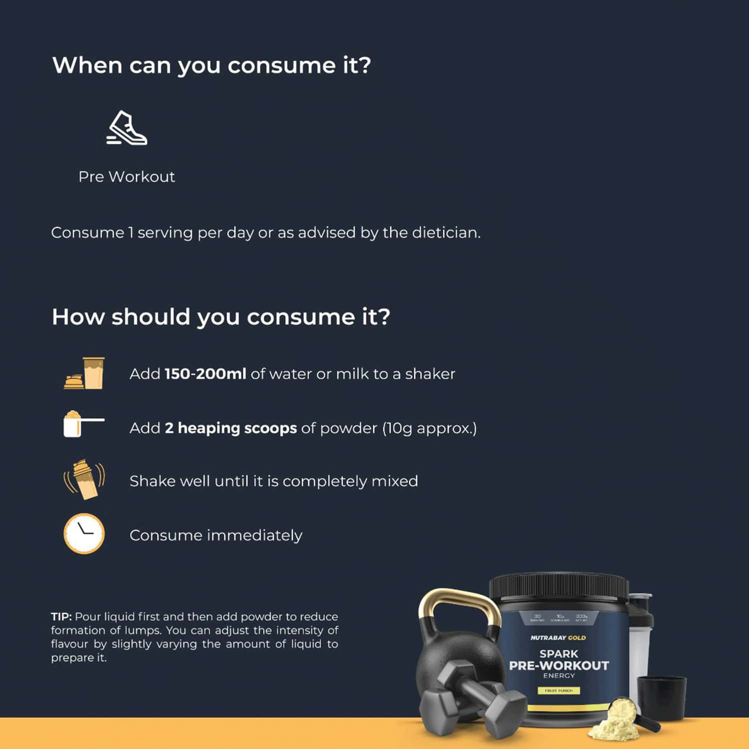 Buy NUTRABAY GOLD SPARK PRE WORKOUT - 300G FRUIT PUNCH 30 SERVINGS ...