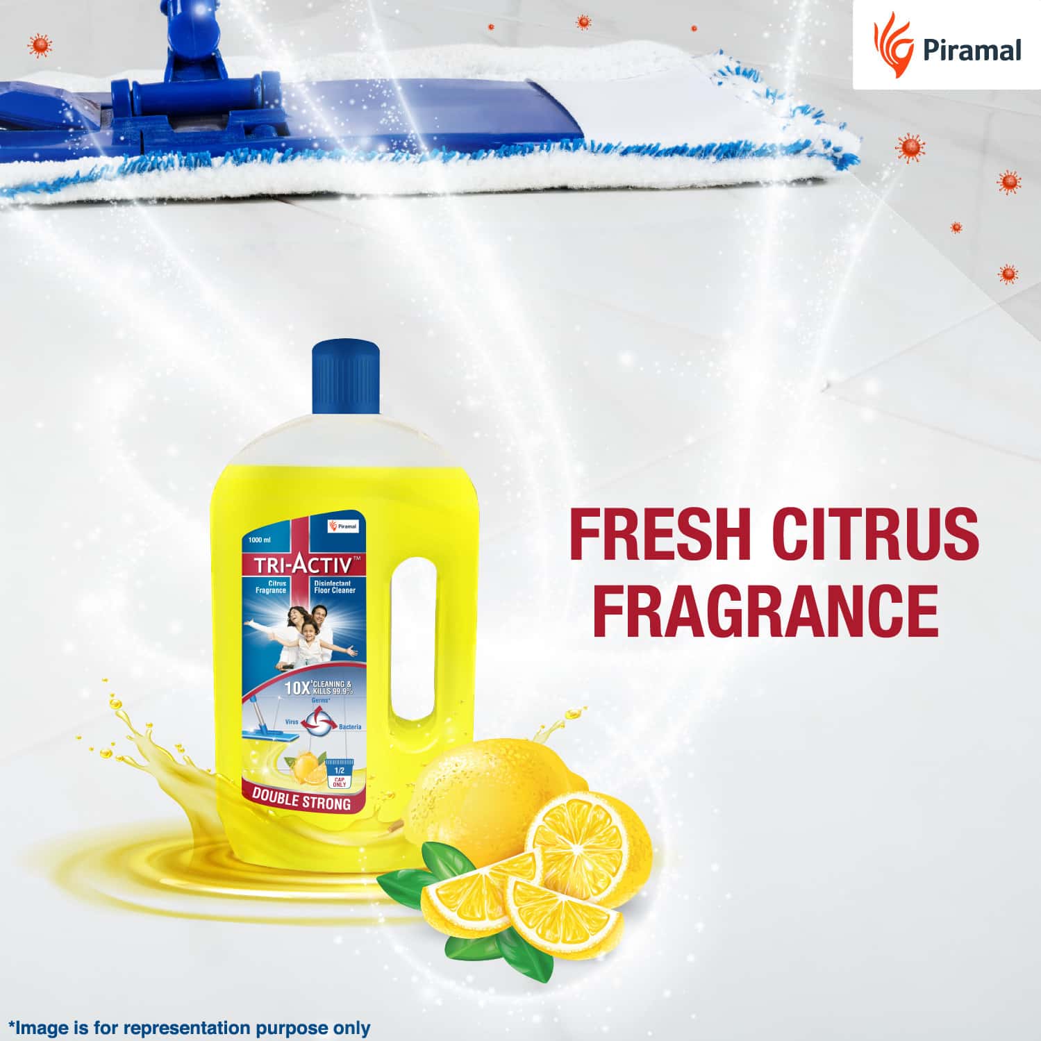 Buy TRI-ACTIV DISINFECTANT FLOOR CLEANER- 900 ML Online & Get Upto 60% ...