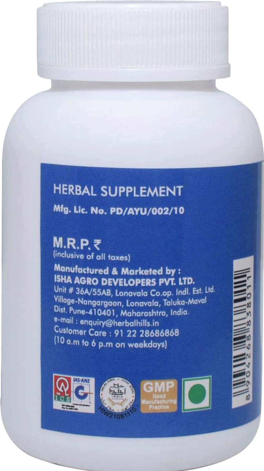 Buy VED TATTVA MUSLI TABLETS SAFED MUSLI 60 TABLETS/NATURAL & PURE ...