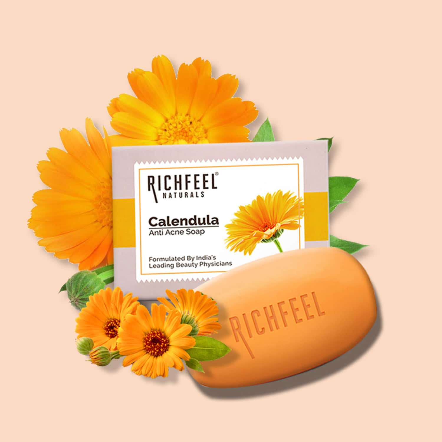 Calendula soap for acne store