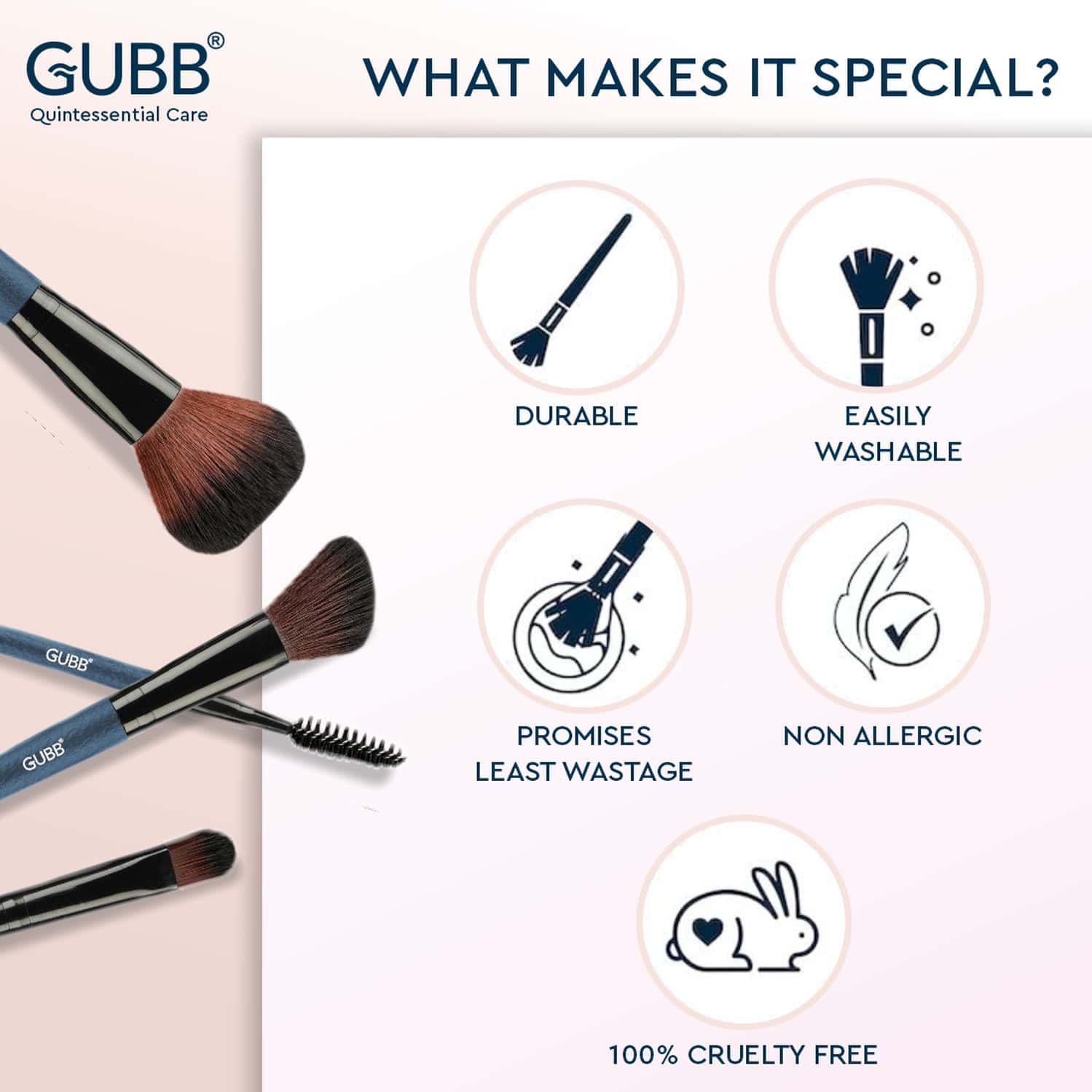 Buy GUBB 8 PROFESSIONAL MAKEUP BRUSHES Online & Get Upto 60% OFF at ...