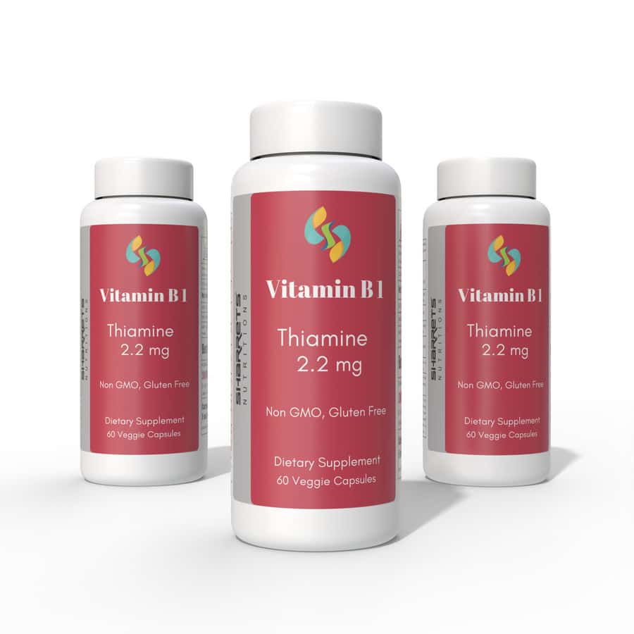 Buy SHARRETS VITAMIN B1 THIAMINE SUPPLEMENT 60 CAPSULES Online & Get ...