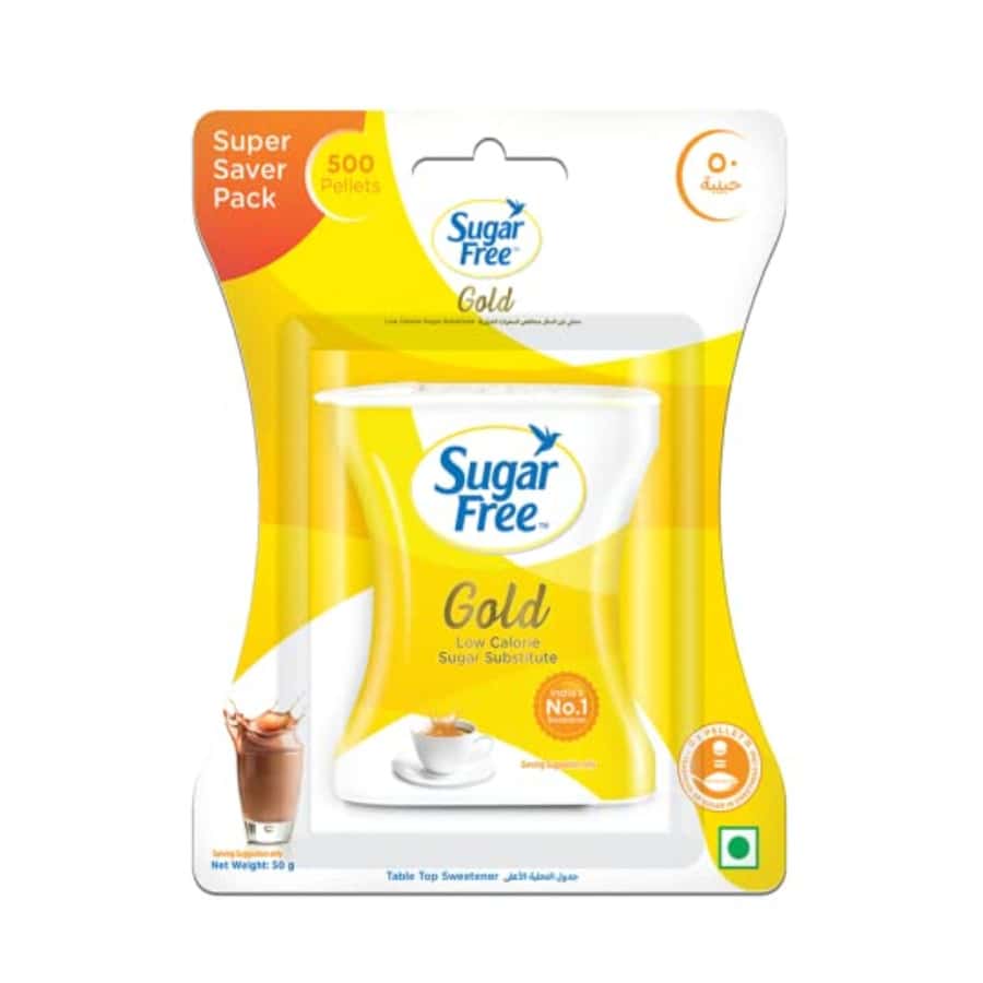 Buy SUGAR FREE GOLD PLUS SWEETENER POWDER JAR OF 100 G Online & Get ...