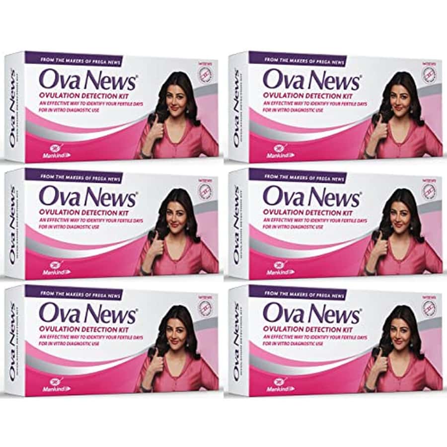 Buy OVA NEWS - OVULATION DETECTION KIT FROM PREGA NEWS | IDENTIFIES 5 ...