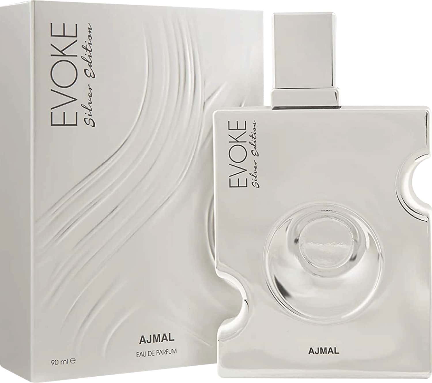 Buy AJMAL EVOKE SILVER EDITION HIM EDP 90ML WOODY PERFUME FOR MEN ...