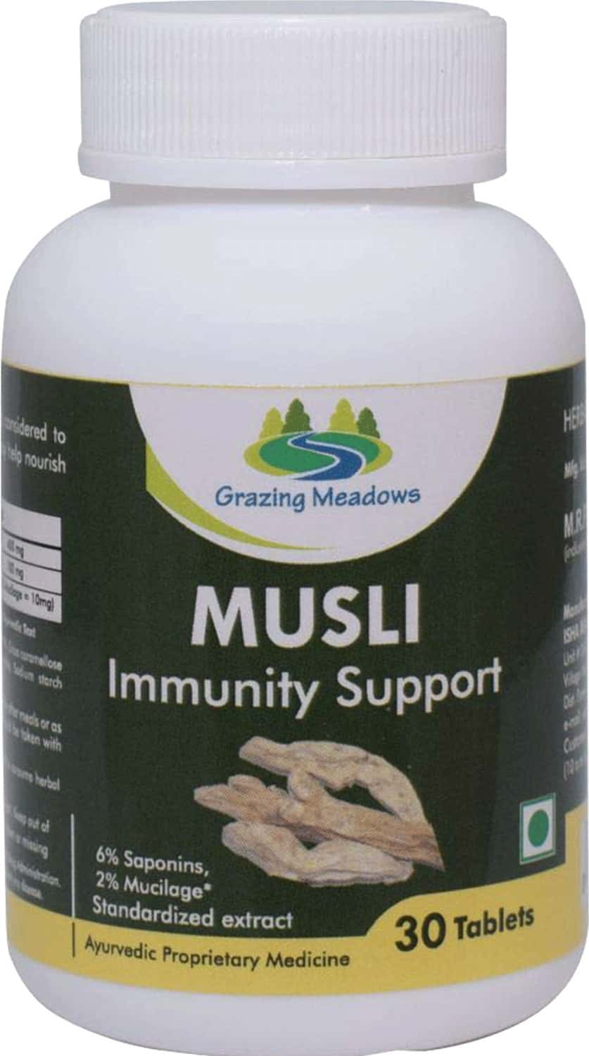 Buy NOURISHVITALS SAFED MUSLI WITH SAPONINS 20% PURE HERBS 500 MG 60 ...