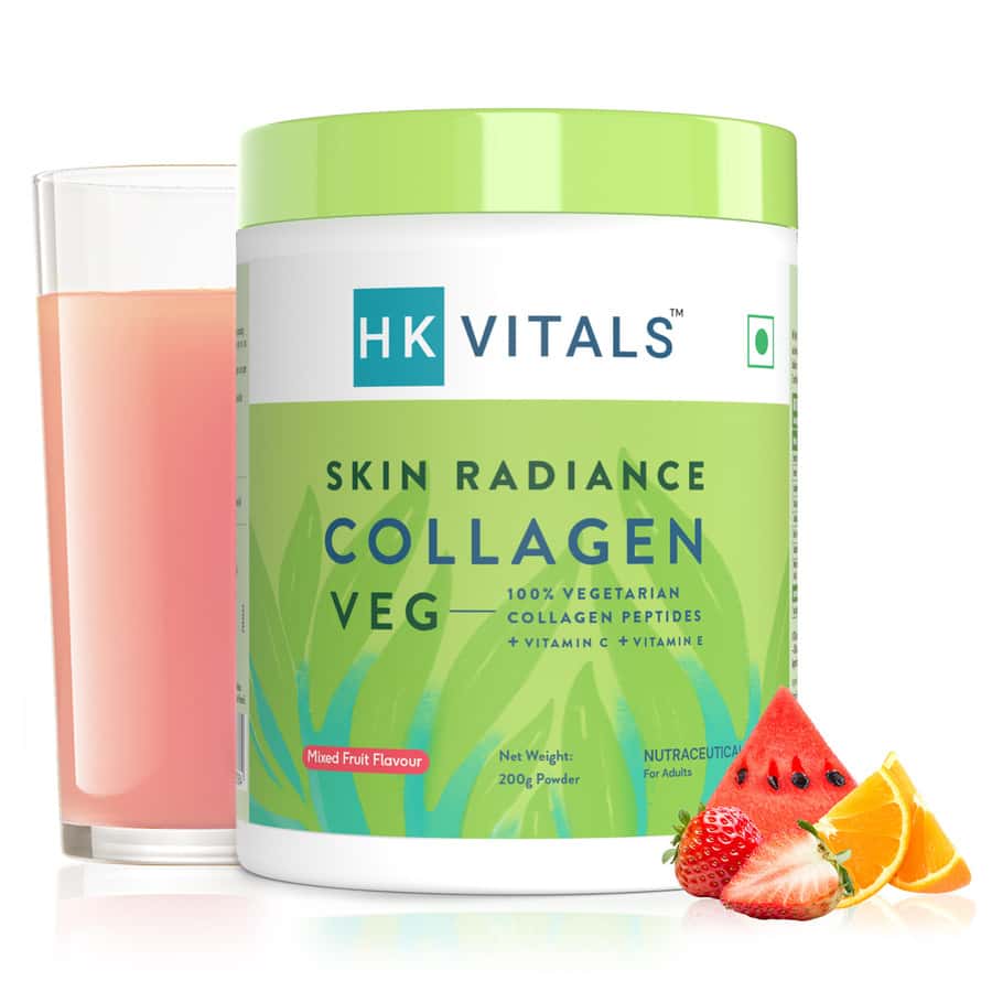 Buy HEALTHKART HK VITALS SKIN RADIANCE COLLAGEN POWDER 100G (ORANGE ...