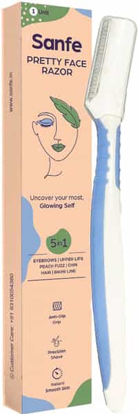 Buy SANFE PRETTY FACE RAZOR FOR PAIN-FREE FACIAL HAIR REMOVAL (1 UNIT ...