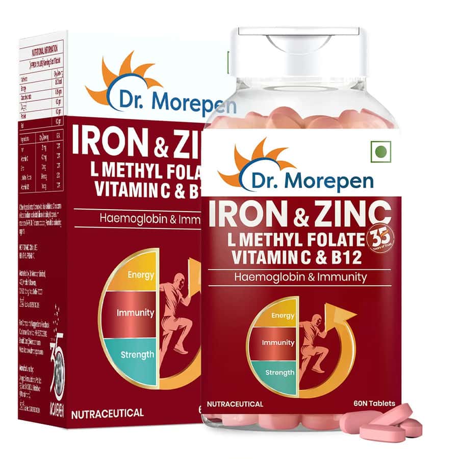 Buy OZIVA BETTR.IRON+ 60 CAPSULES | FOR IMPROVED HEMOGLOBIN CERTIFIED ...