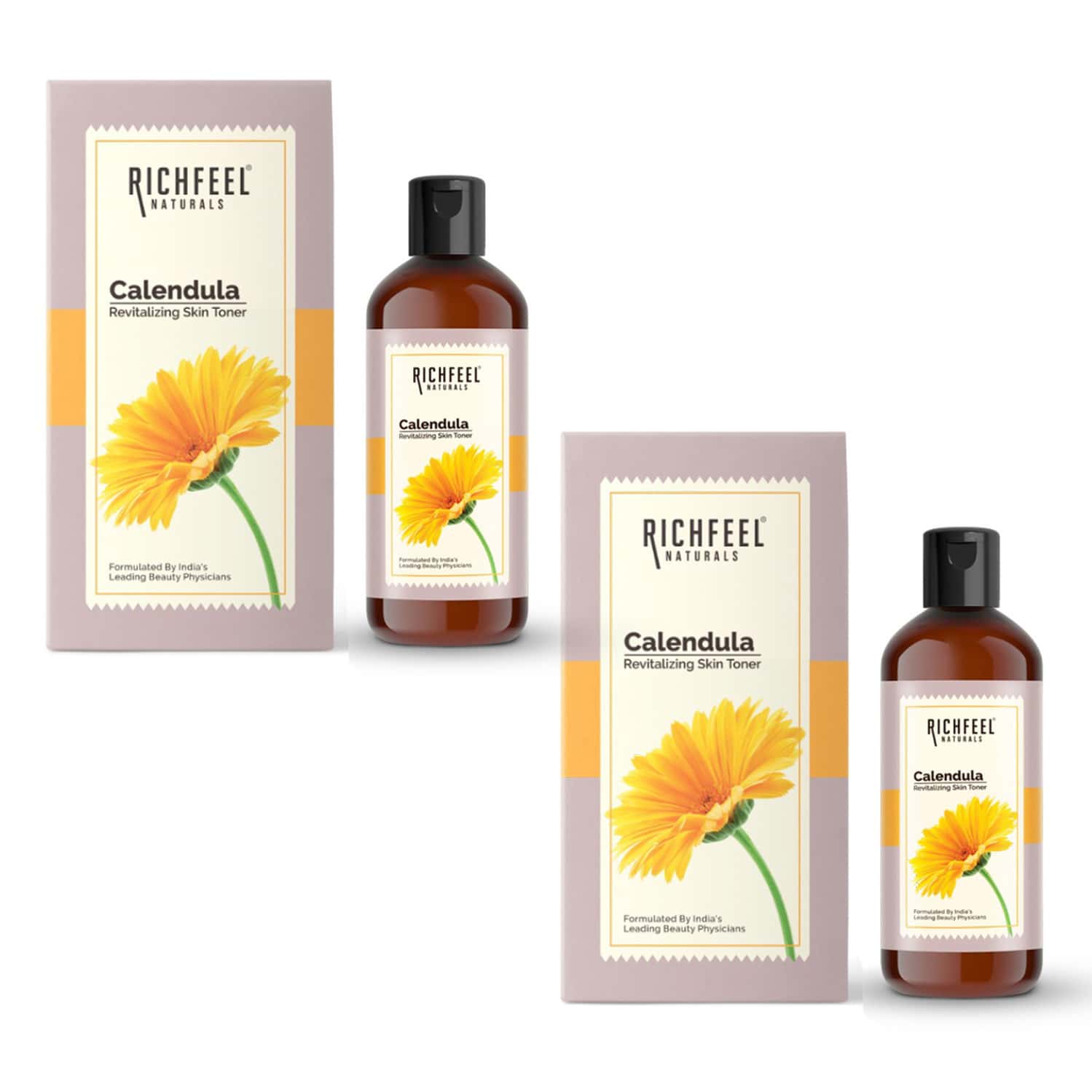 Buy CALENDULA REVITALIZING SKIN TONER 80 ML PACK OF 3 Online & Get Upto ...