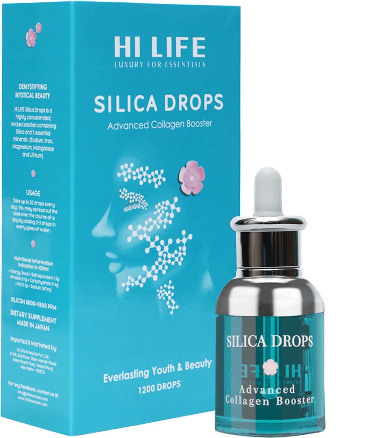 Buy HI LIFE SILICA DROPS - ADVANCED COLLAGEN BOOSTER (QUANTITY PER ...