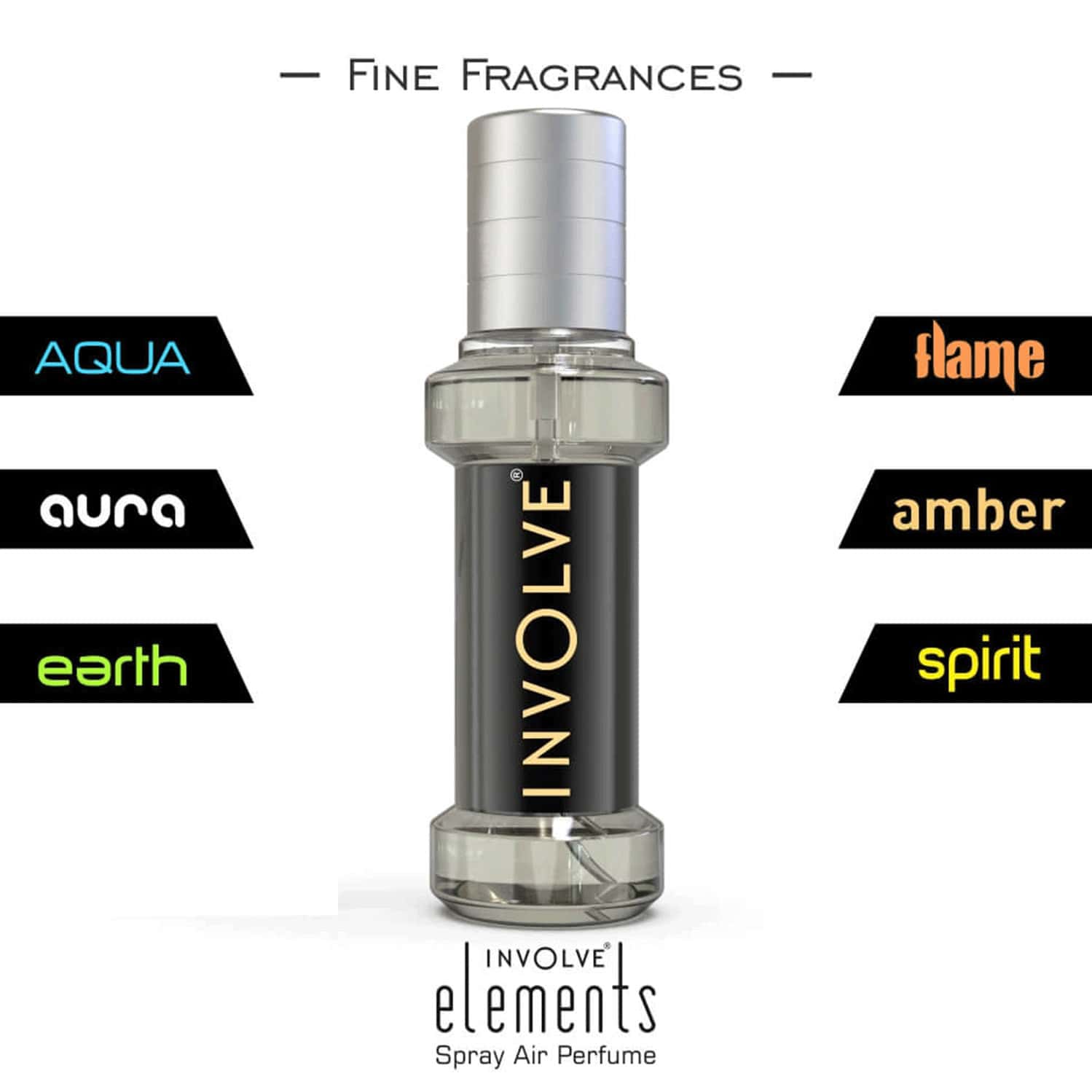 Buy INVOLVE ELEMENTS EARTH SPRAY AIR PERFUME - CAR FRAGRANCE SPRAY AIR ...