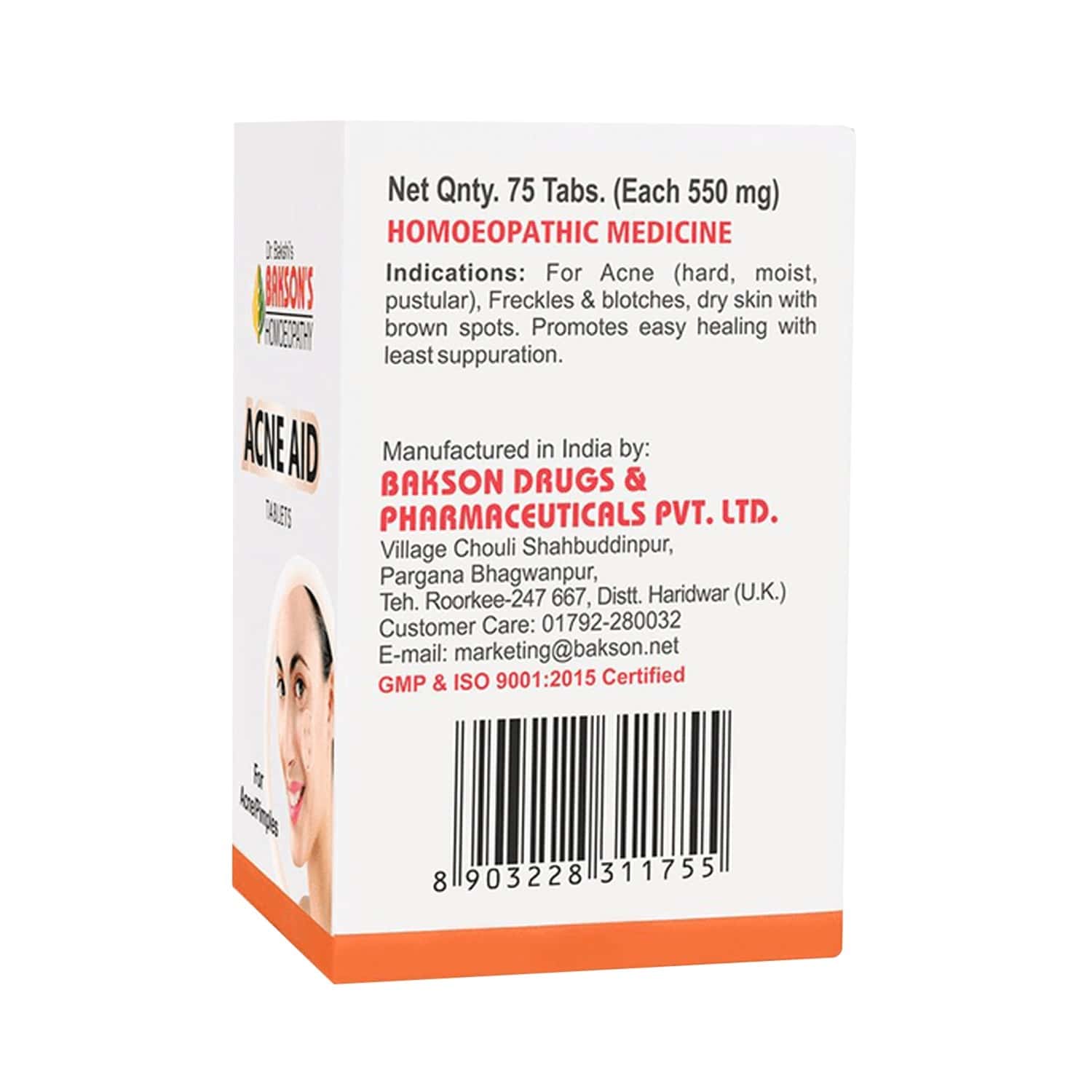Buy BAKSONS ACNE AID TABLET 75 Online & Get Upto 60% OFF at PharmEasy