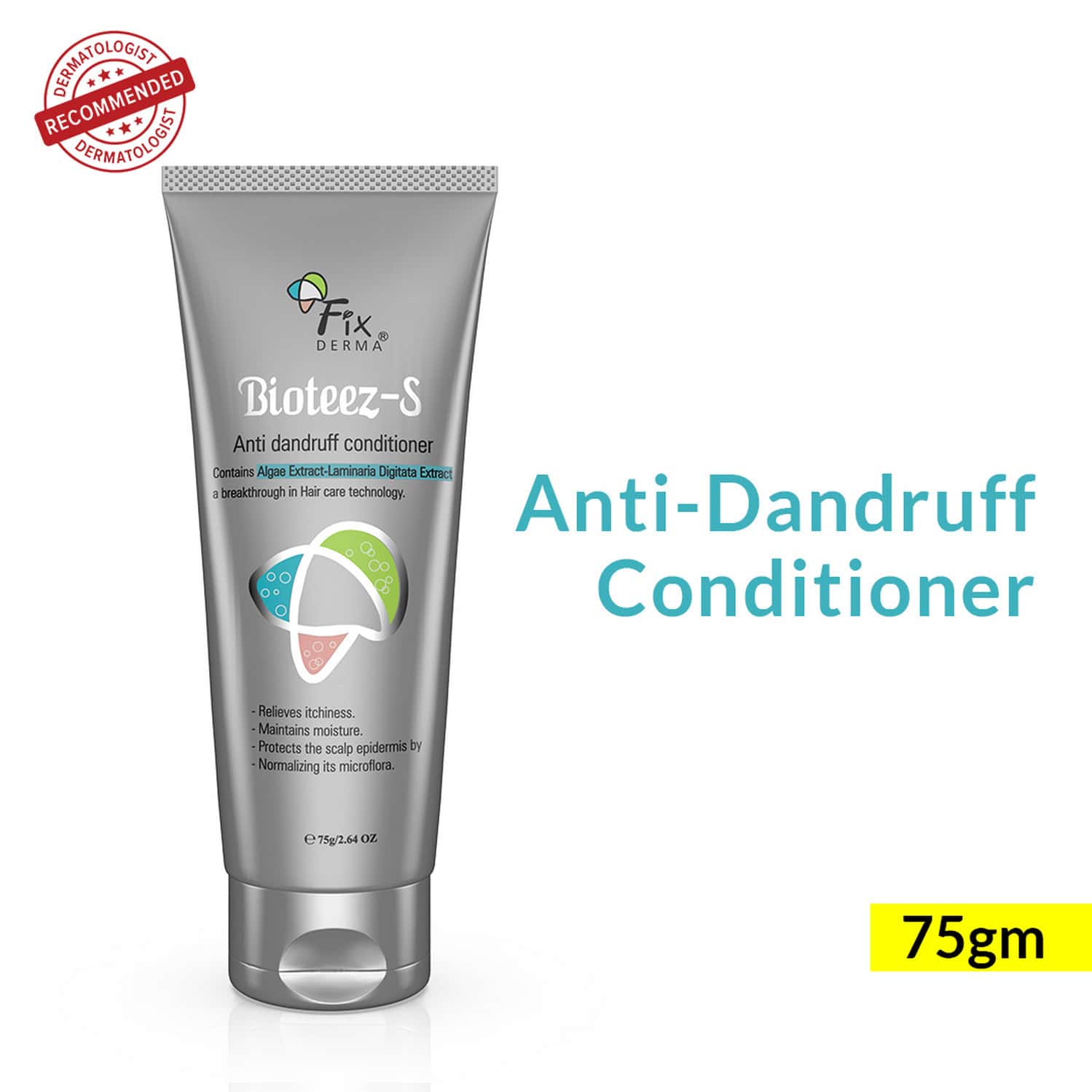 Buy FIXDERMA BIOTEEZ-S PARABEN SULPHATE FREE ANTI DANDRUFF CONDITIONER - 75ML Online & Get Upto ...