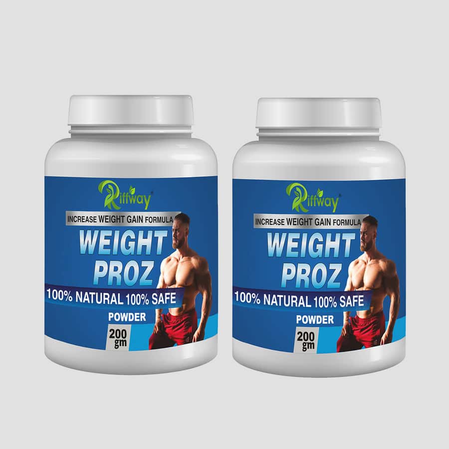 Buy RIFFWAY WEIGHT PROZ WEIGHT GAIN POWDER | SAFE & EFFECTIVE WAY FOR ...