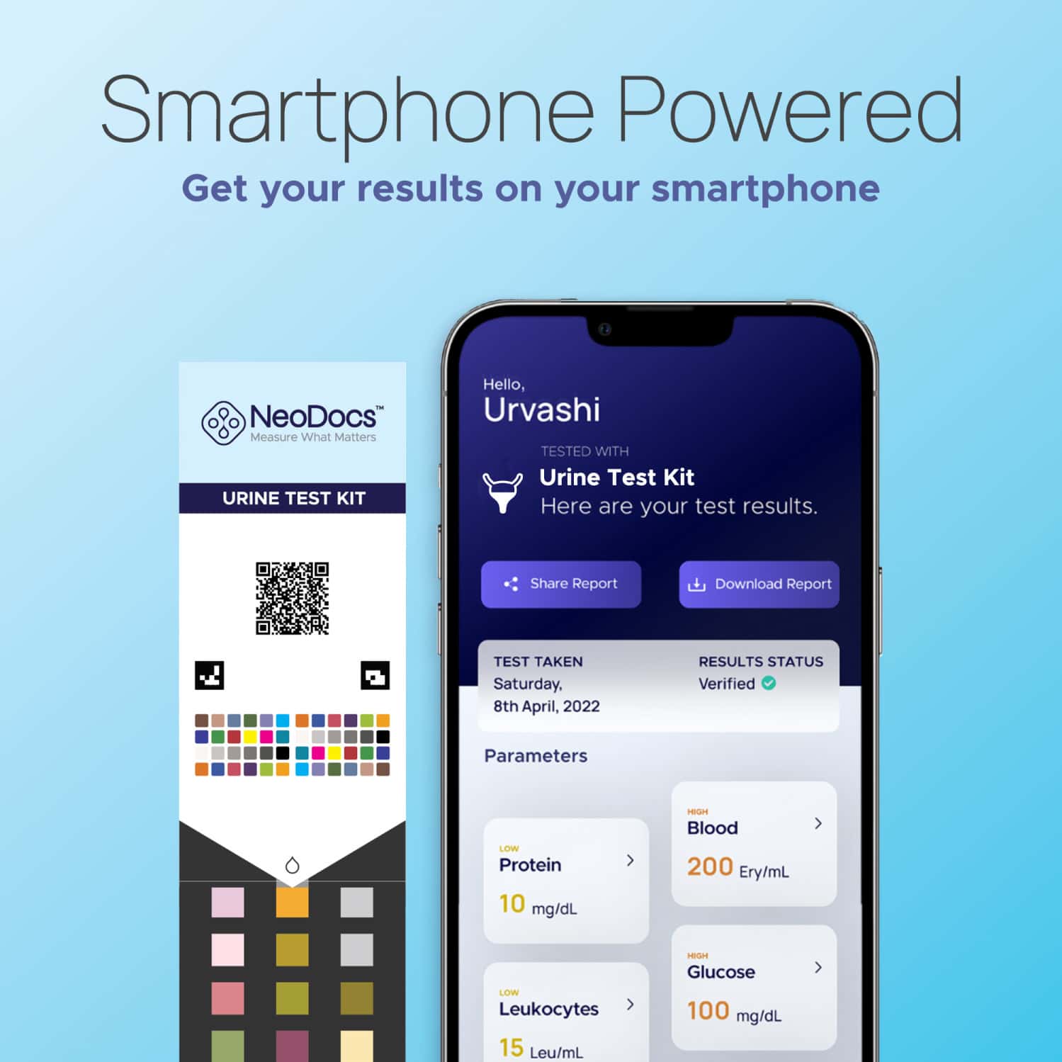 Buy NEODOCS INSTANT URINE TEST| TRACK 10+ PARAMETERS | SUGAR, PROTEIN ...