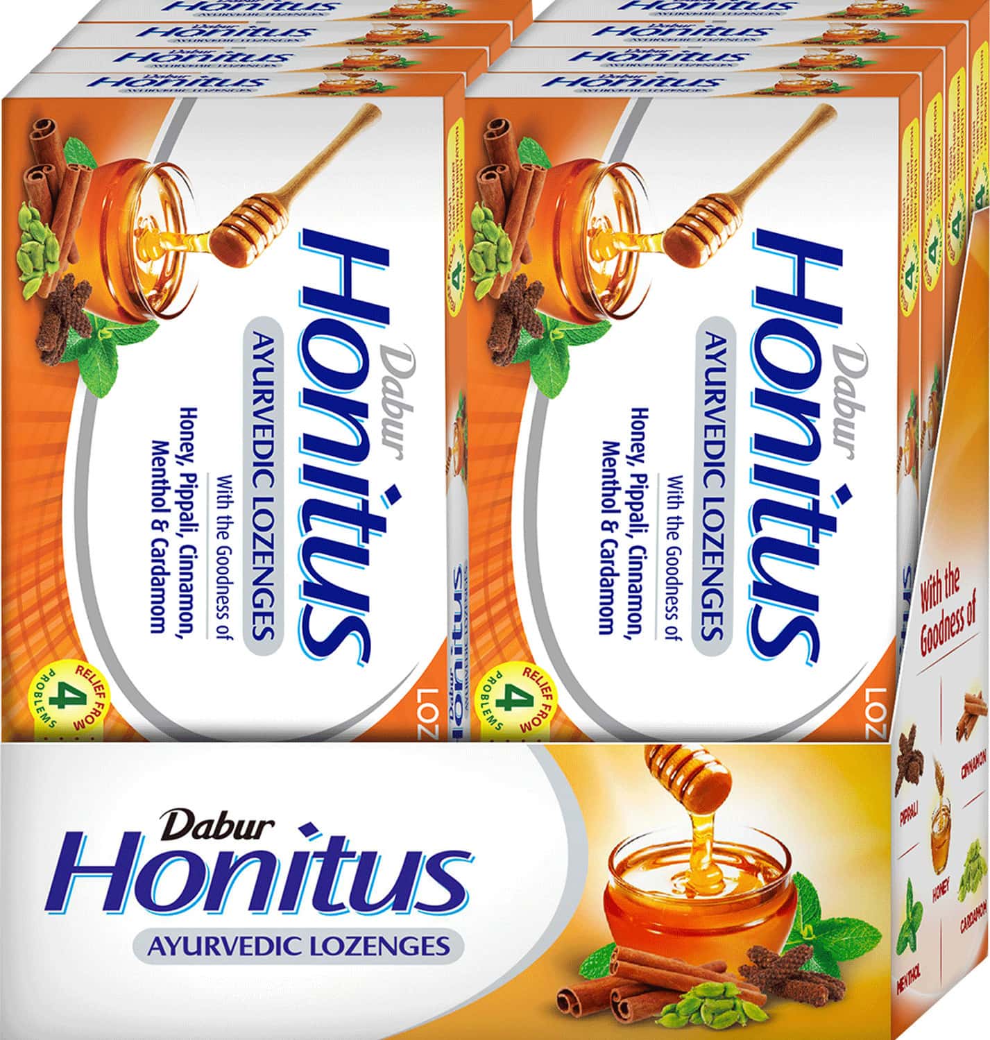 Buy DABUR HONITUS AYURVEDIC LOZENGES - 8 STRIPS Online & Get Upto 60% ...