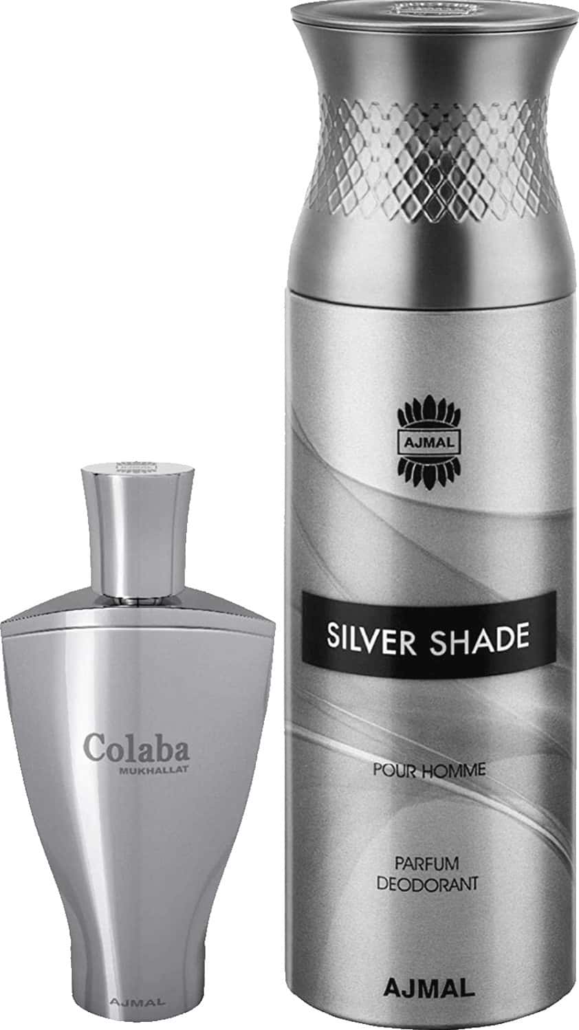 Buy AJMAL AURA CP ATTAR 10ML FOR UNISEX AND SILVER SHADE HOMME DEODORANT 200ML FOR MEN Online ...