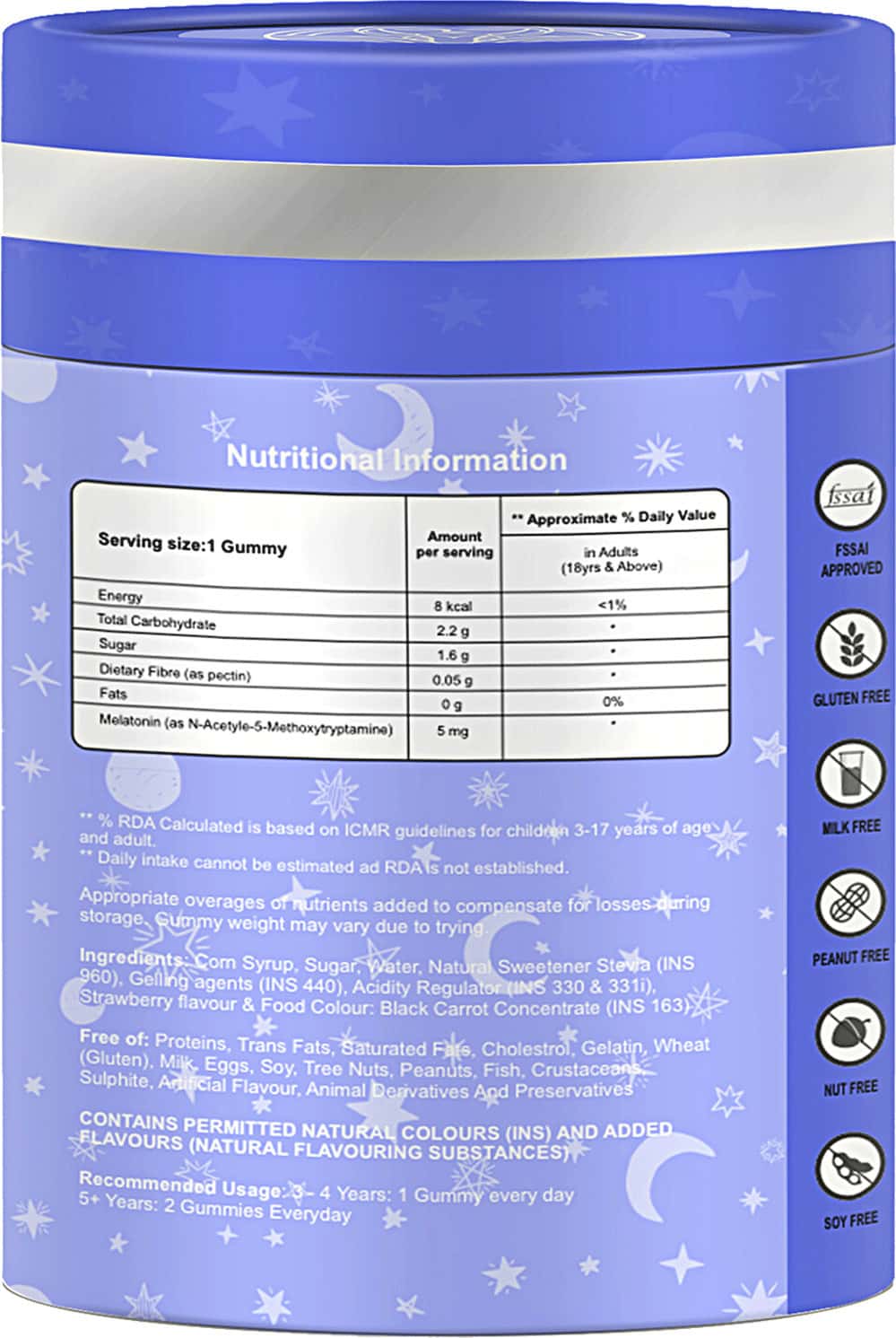 Buy THE OLD NATURAL QUICK SLEEP MELATONIN GUMMIES SLEEP INDUCER WORLD ...