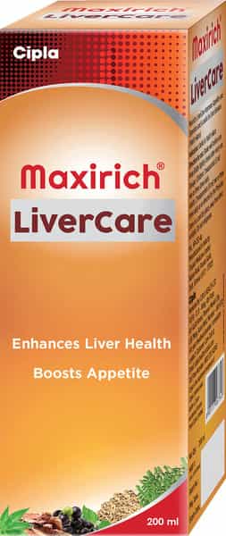 Buy MAXIRICH LIVERCARE SYRUP 200ML (PACK OF 3) Online & Get Upto 60% ...