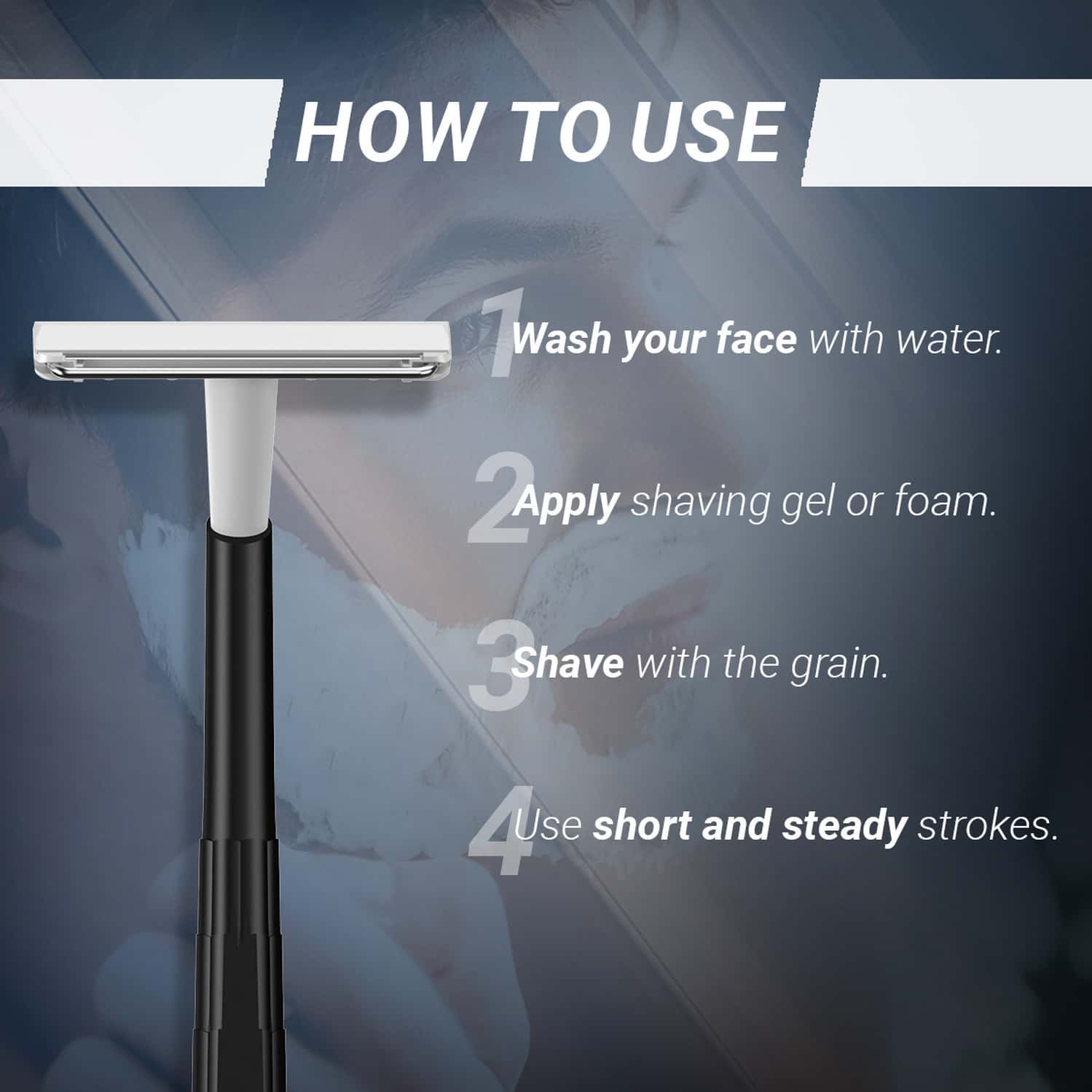 Buy ZLADE RETRO SINGLE-BLADE RAZOR FOR MEN - PACK OF 12 SHAVING RAZORS ...