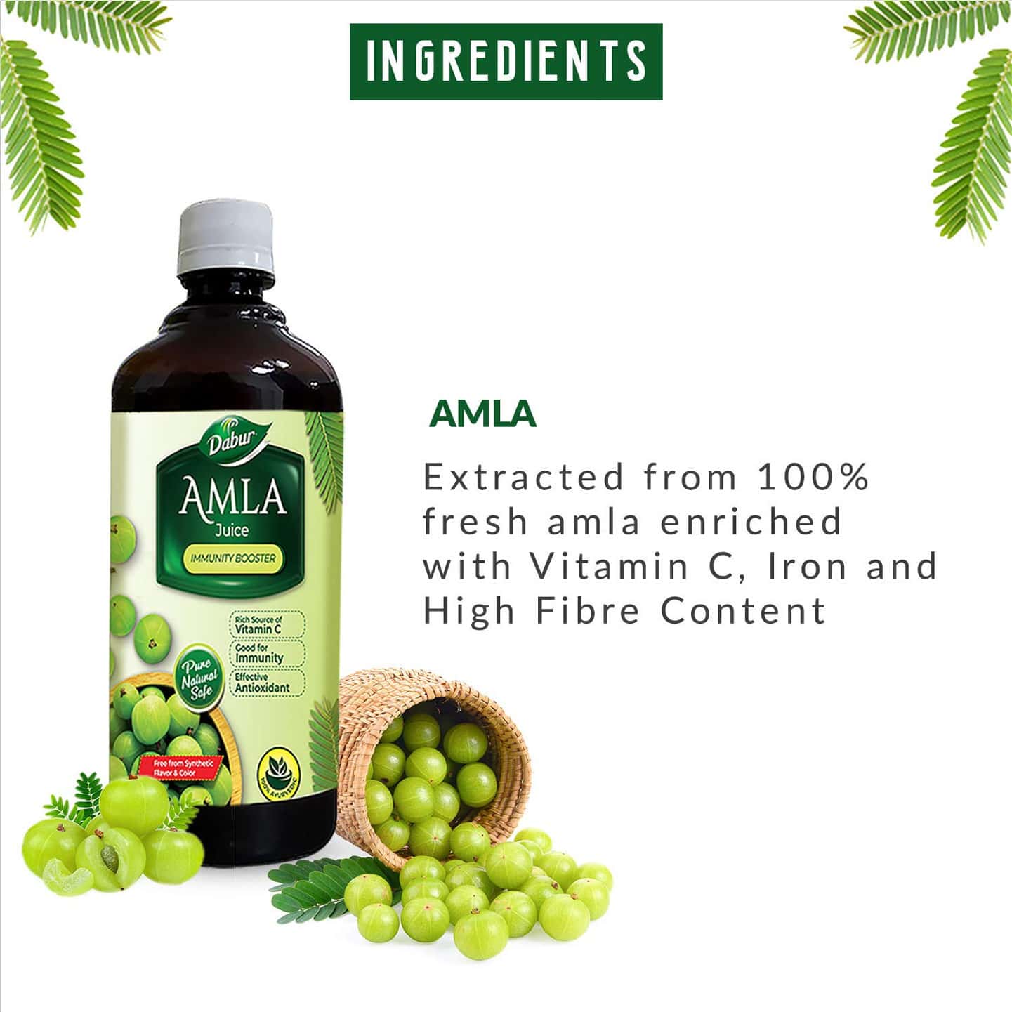Buy DABUR AMLA JUICE - 1 LITRE Online & Get Upto 60% OFF at PharmEasy