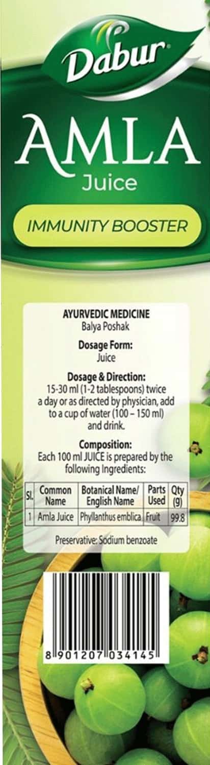 Buy DABUR AMLA JUICE - 1 LITRE Online & Get Upto 60% OFF at PharmEasy