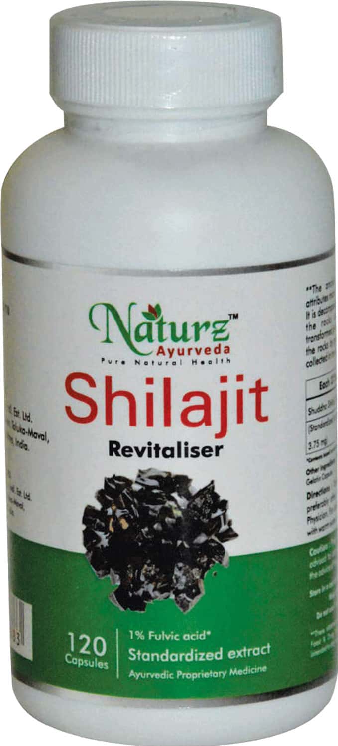 Buy NATURZ AYURVEDA SHILAJIT 120 CAPSULE PACK OF 2 Online & Get Upto 60% OFF at PharmEasy