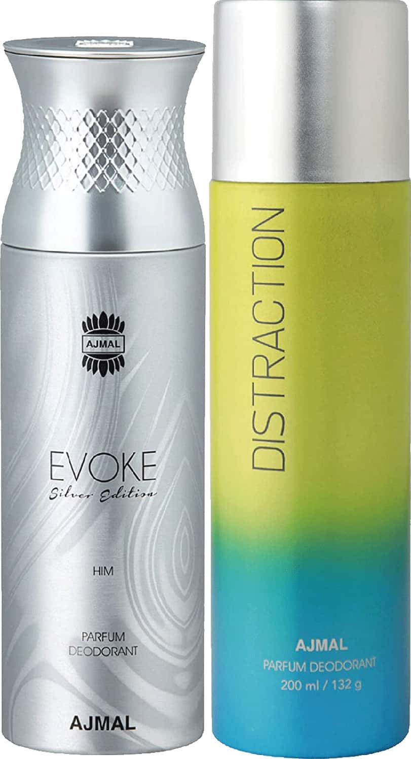 Buy AJMAL EVOKE SILVER EDITION FOR HIM FOR MEN AND PERSUADE FOR MEN ...
