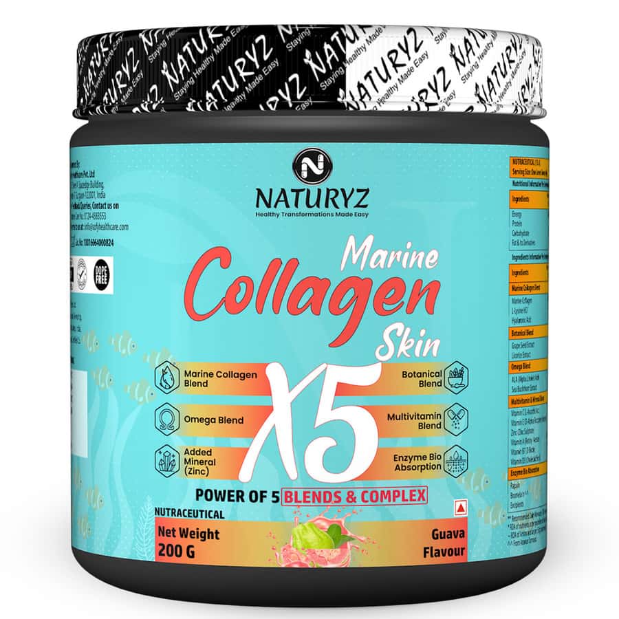 Buy INLIFE JAPANESE MARINE COLLAGEN SUPPLEMENTS FOR WOMEN & MEN (ORANGE ...