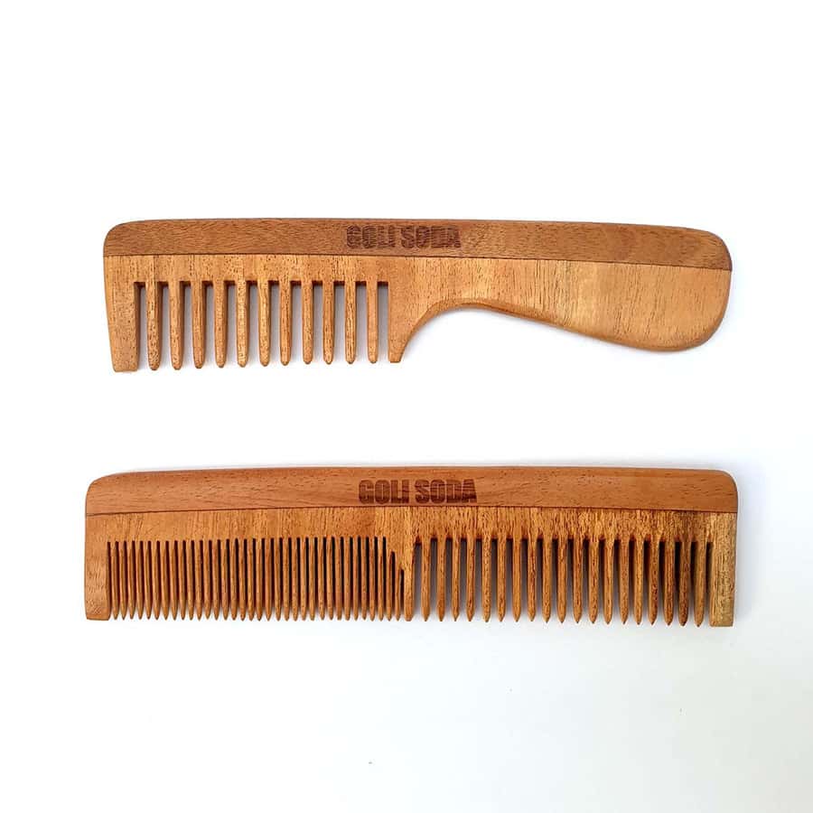 Buy IMVELO NEEM WOODEN COMBS | 1 FINE + 1 DUAL TOOTH + 1 WIDE TOOTH ...