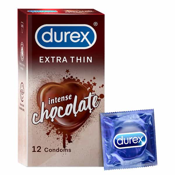 Buy DUREX EXTRA THIN INTENSE CHOCOLATE FLAVOUR BOX OF 12 CONDOMS Online & Get Upto 60% OFF at ...