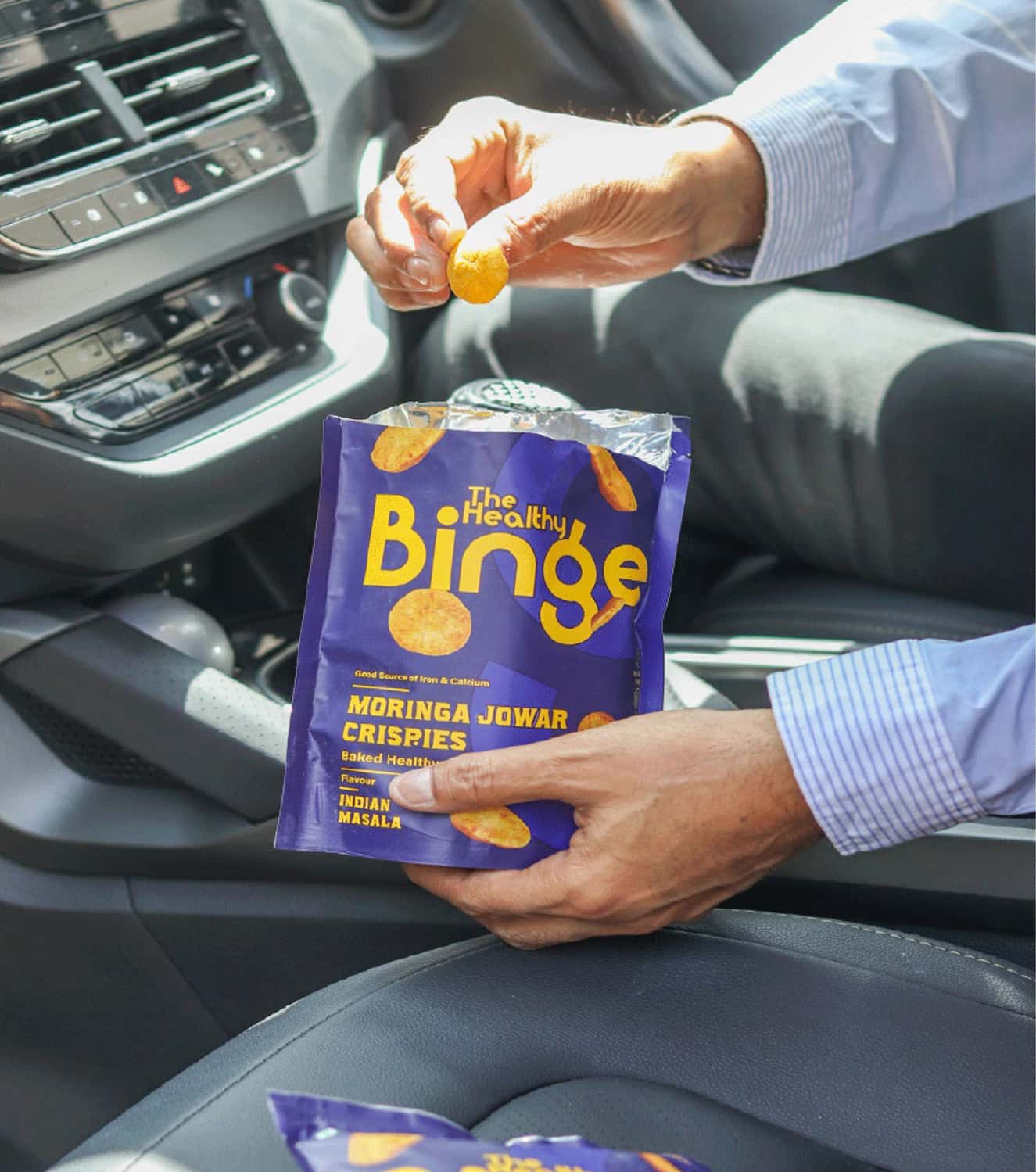 Buy THE HEALTHY BINGE | BAKED CHIPS |MORINGA JOWAR SNACKS INDIAN MASALA ...