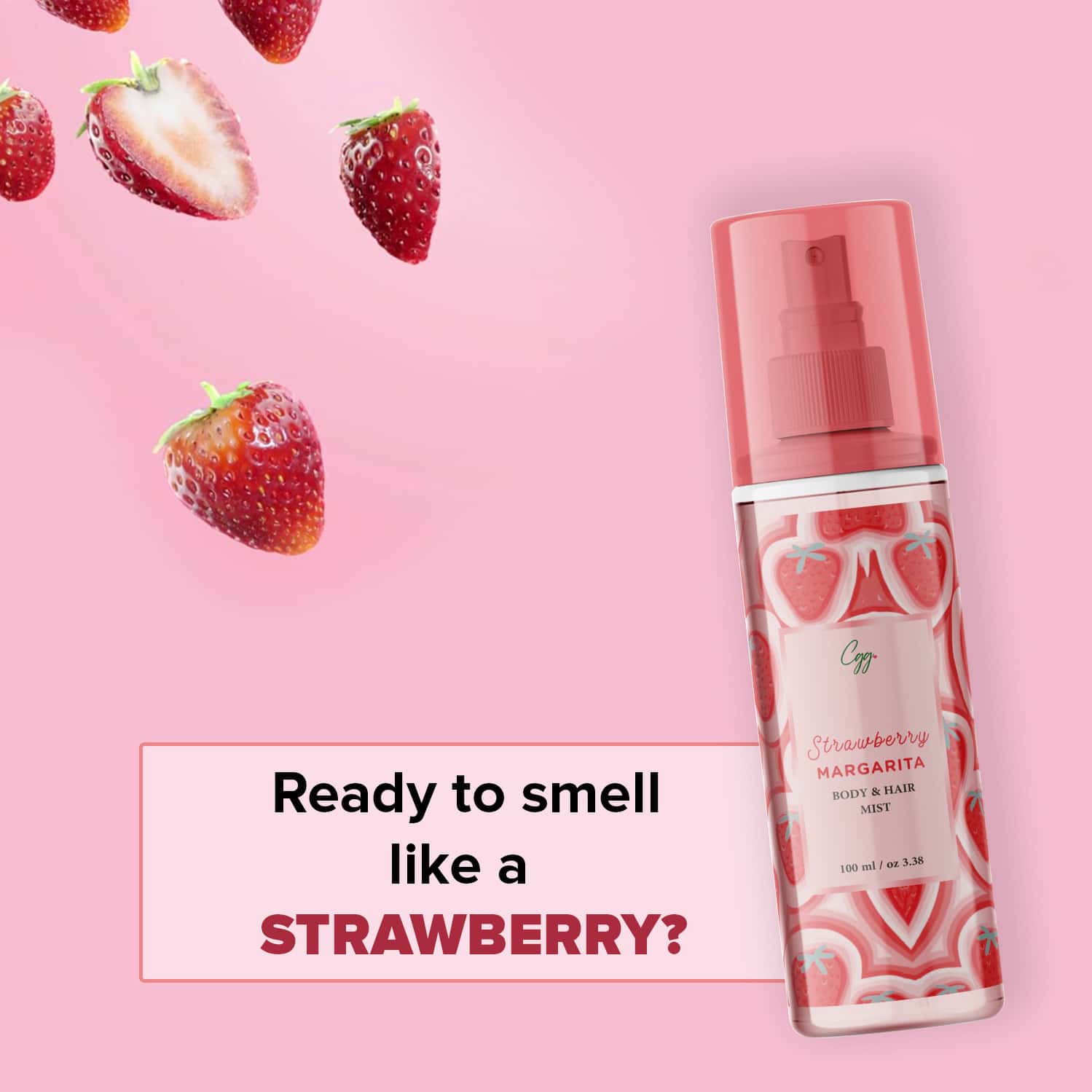 Buy CGG COSMETICS STRAWBEERY MARGARITA BODY & HAIR MIST 100 ML Online ...