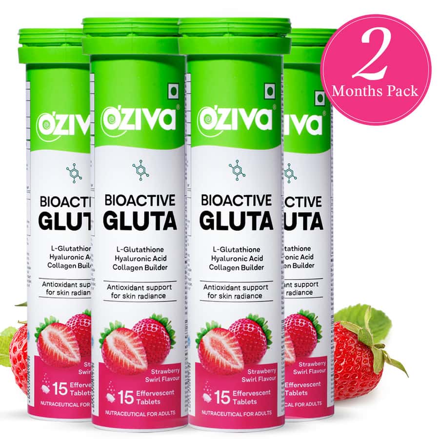 Buy OZIVA BIOACTIVE GLUTA WITH L-GLUTATHIONE TO REDUCE PIGMENTATION ...