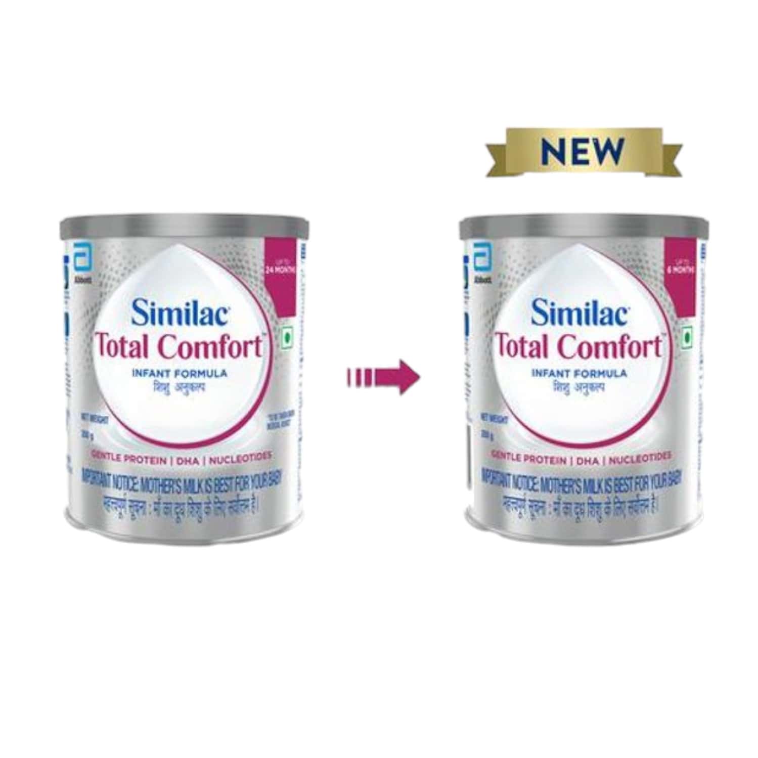 Buy SIMILAC TOTAL COMFORT INFANT FORMULA TIN OF 350GM UPTO 6 MONTHS ...